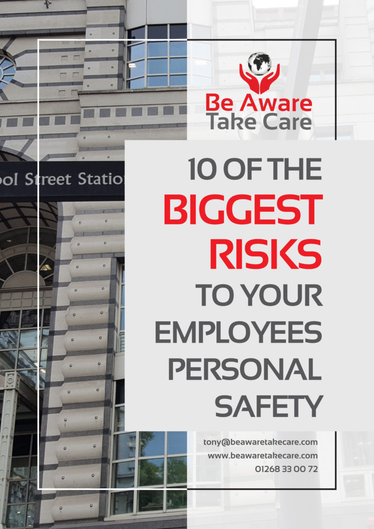 10 of the biggest risks to your employees safety - did you know this